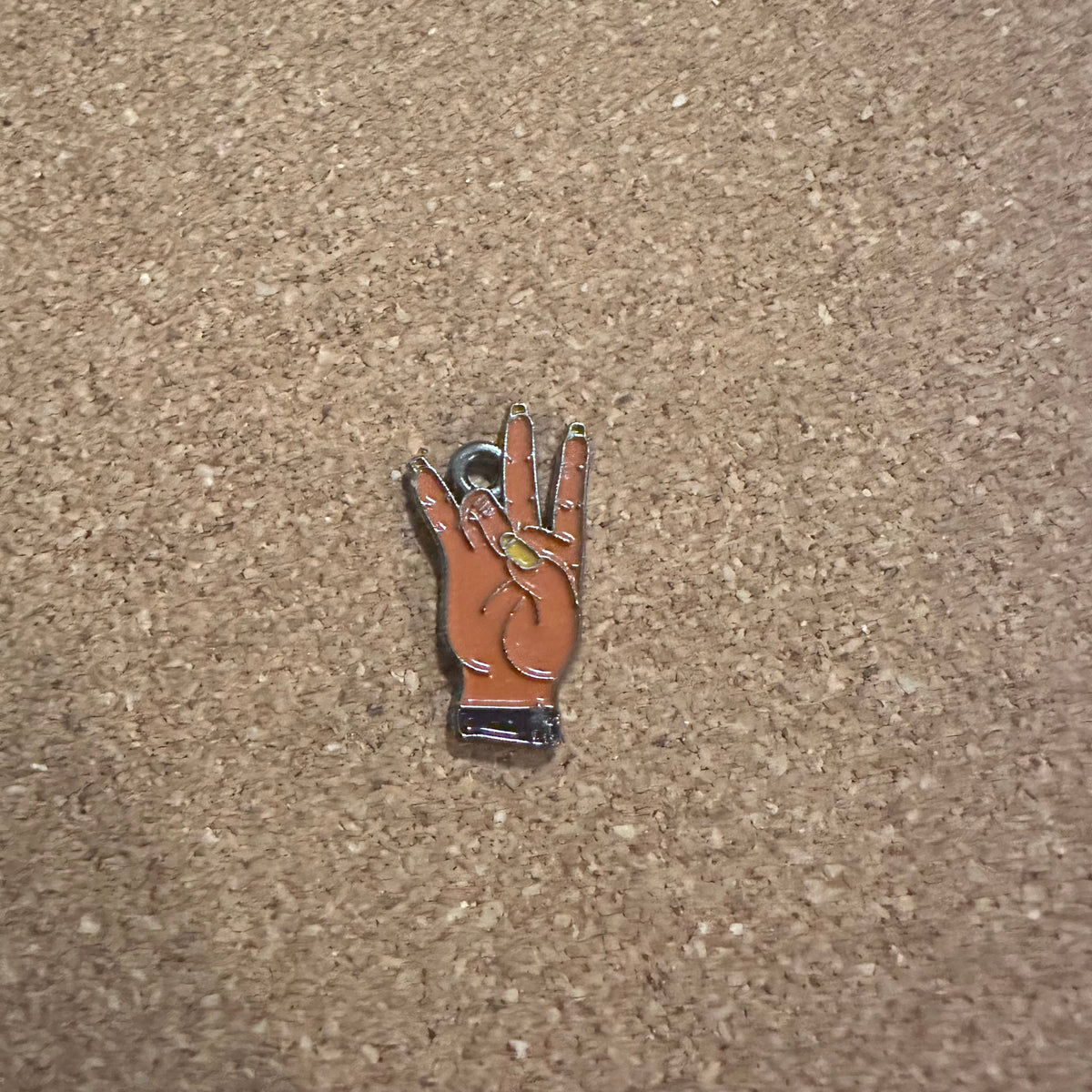 SGRho hand charm. – Royalty and Beads