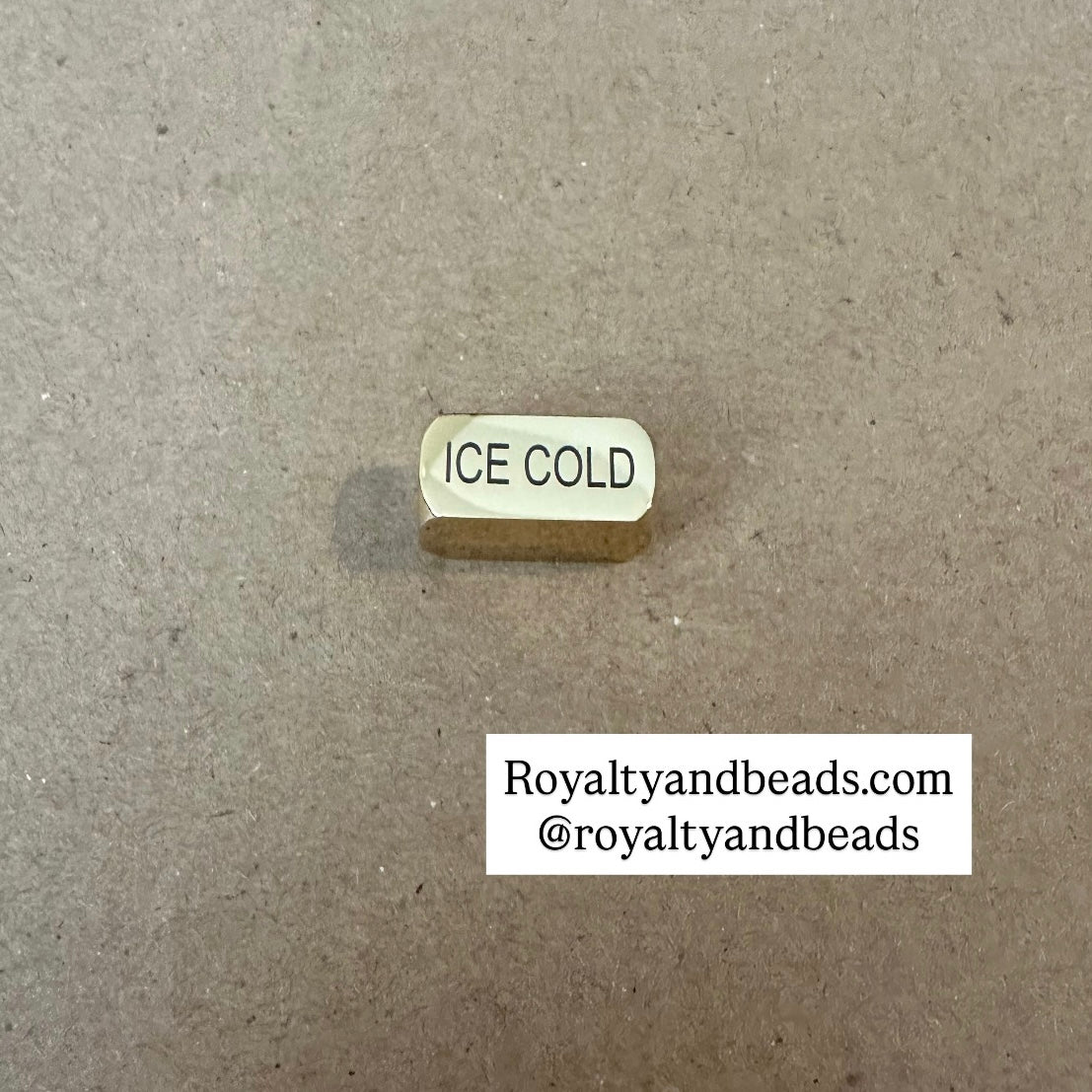 Ice cold block. – Royalty and Beads