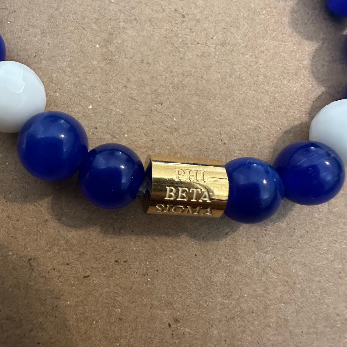 Phi Beta Sigma gold – Royalty and Beads