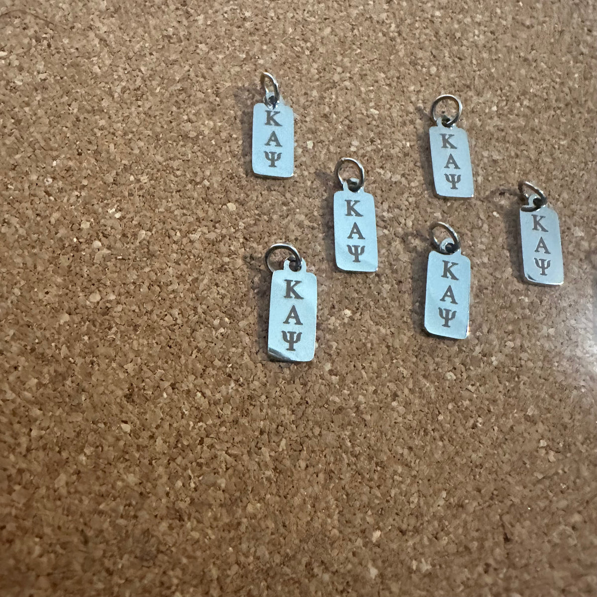 Kappa Alpha Psi tag charm. – Royalty and Beads