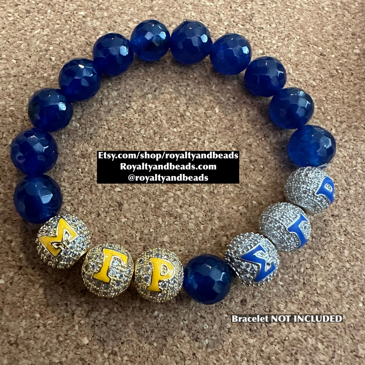 Pave Sigma Gamma Rho beads. – Royalty and Beads