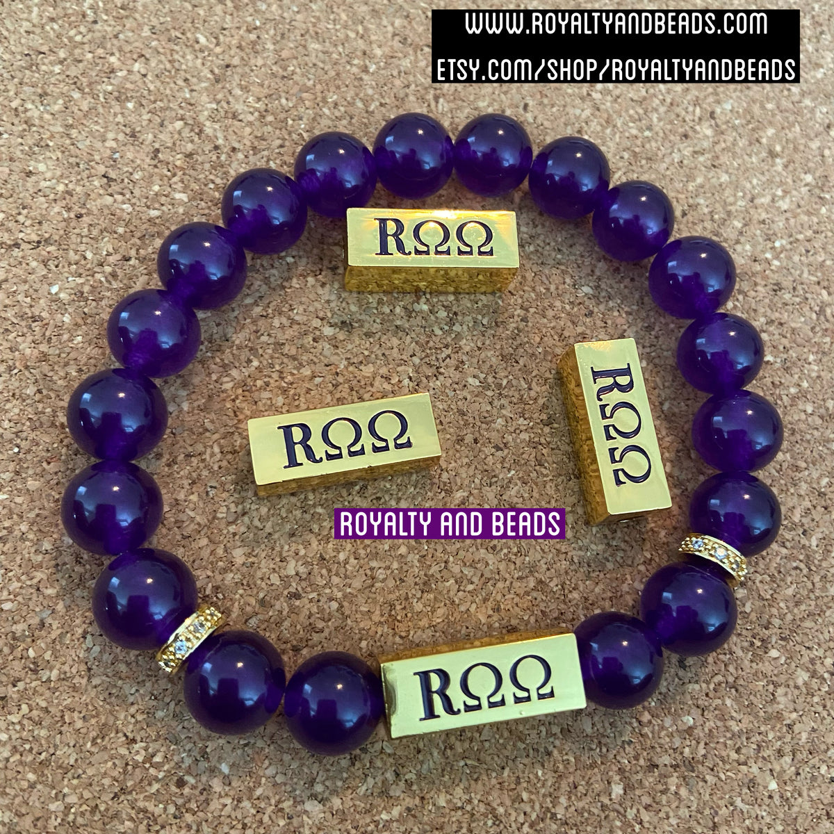 New Gold Roo block. – Royalty and Beads